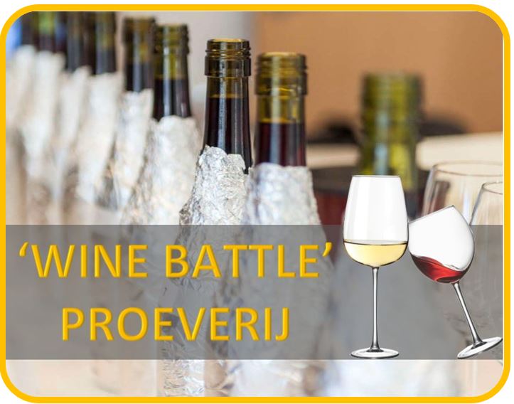 WINE BATTLE - blind proeven - Hallo IJburg