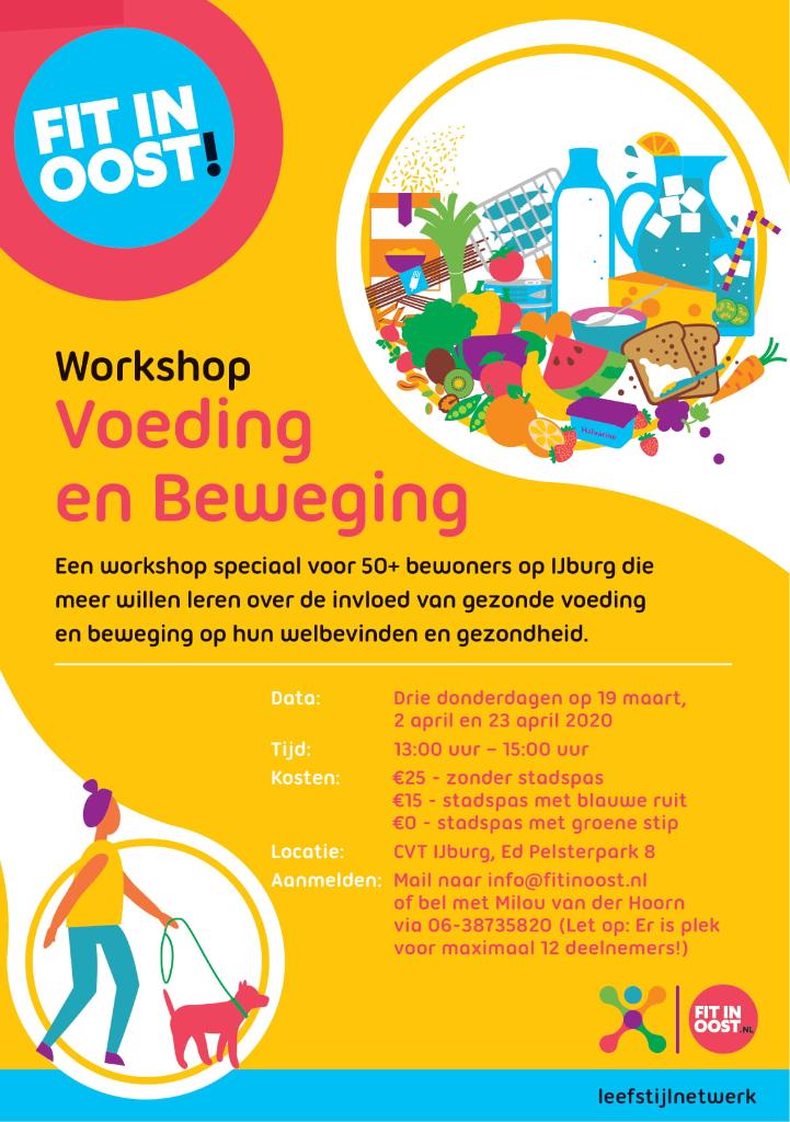 GEANnuleerd: workshop 'voeding & beweging' voor bewoners op ijburg ...